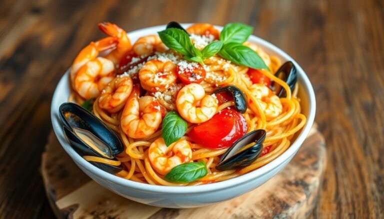 Delicious Mixed Seafood Pasta Recipe: Easy & Flavorful Dish